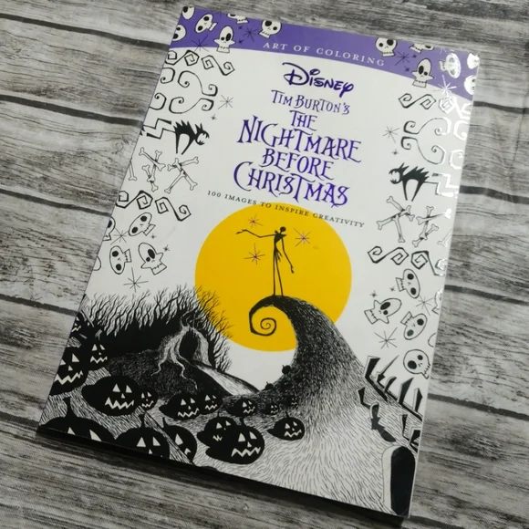 jack skellington coloring book